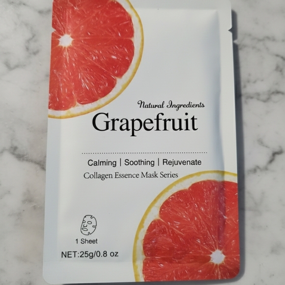 Skincare | Grapefruit Collagen Essence Mask | Poshmark